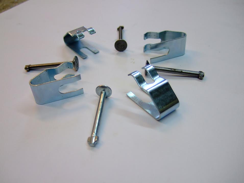 Rear brake shoe hold down clips & pins - Ford Classic and Capri Owners ...