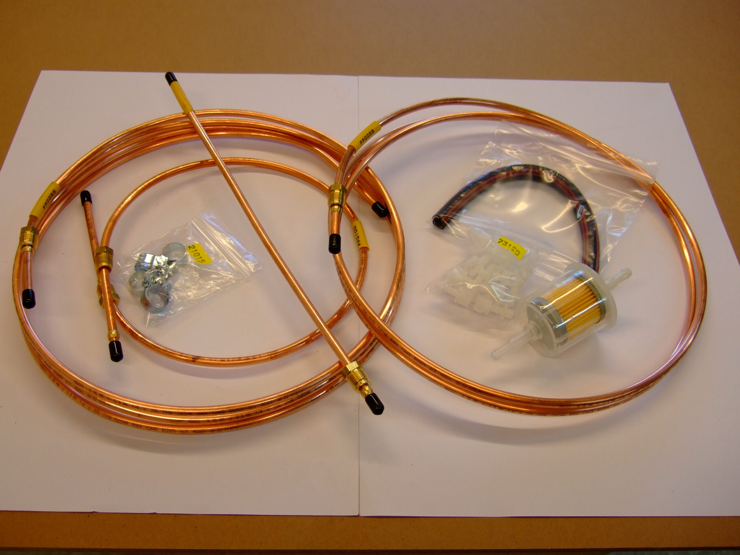 Fuel Pipe Kit - Ford Classic and Capri Owners Club